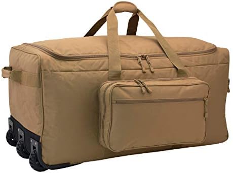 Monster™ Rolling Duffle Deployment Bag with Wheels, Large Wheeled Heavy ...