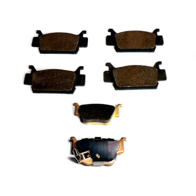Monster Set of Brake Pads for Honda Rincon 680 4x4 2006-2020 - Walmart.com