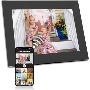 Arktronic 9.7 inch Digital Photo Frame 32GB, Wifi Electronic Picture ...