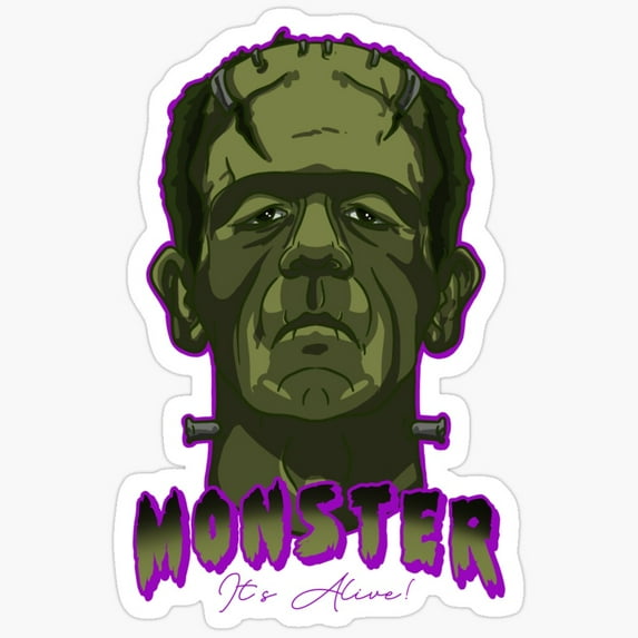 Monster Stickerphone Decal Water Bottle Stickers, Vinyl Stickers For ...