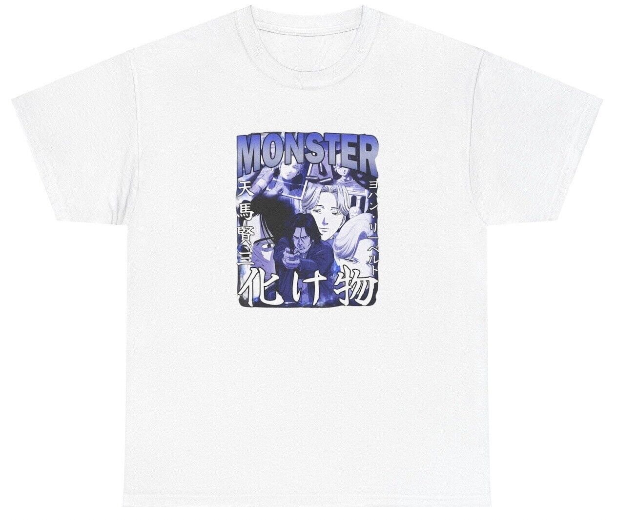Monster T Shirt Dr Kenzo Tenma Anime Manga Nameless Monster Johan ...
