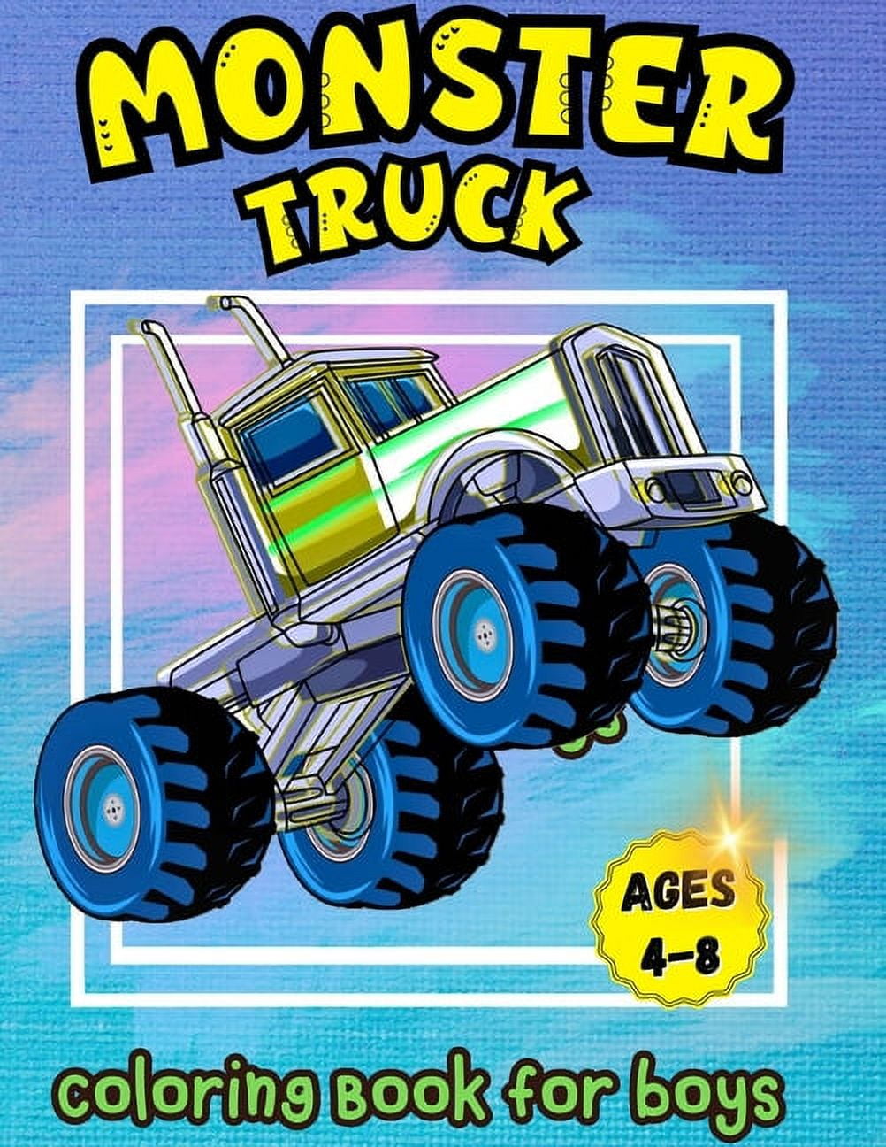 Printable Coloring Pages Of Monster Trucks [2025]