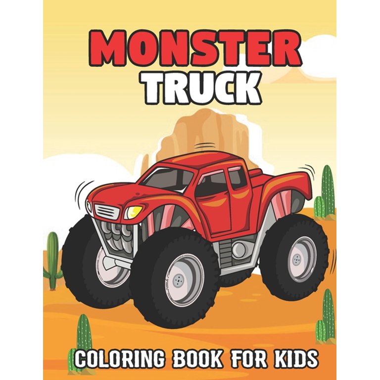 mcqueen monster truck coloring pages