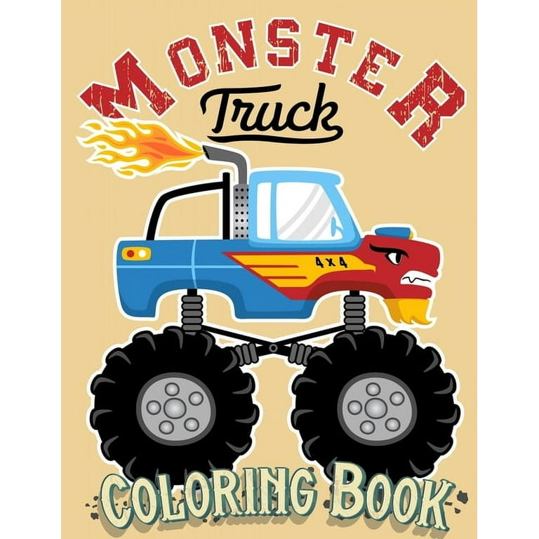 big truck coloring book