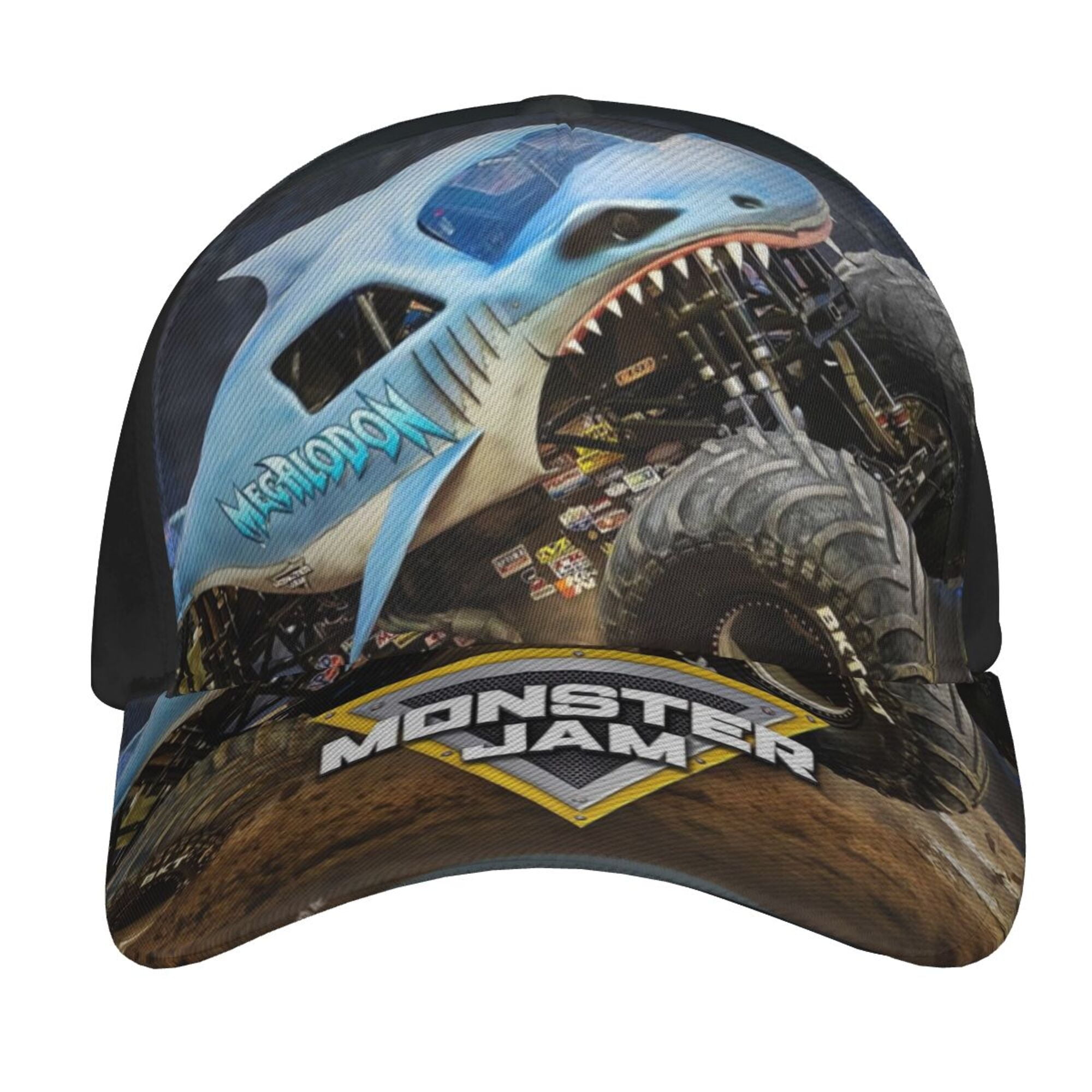 Monster Truck Jam Baseball Hat Hip Hop Caps Sun Hat Outdoor Trucker Hat ...
