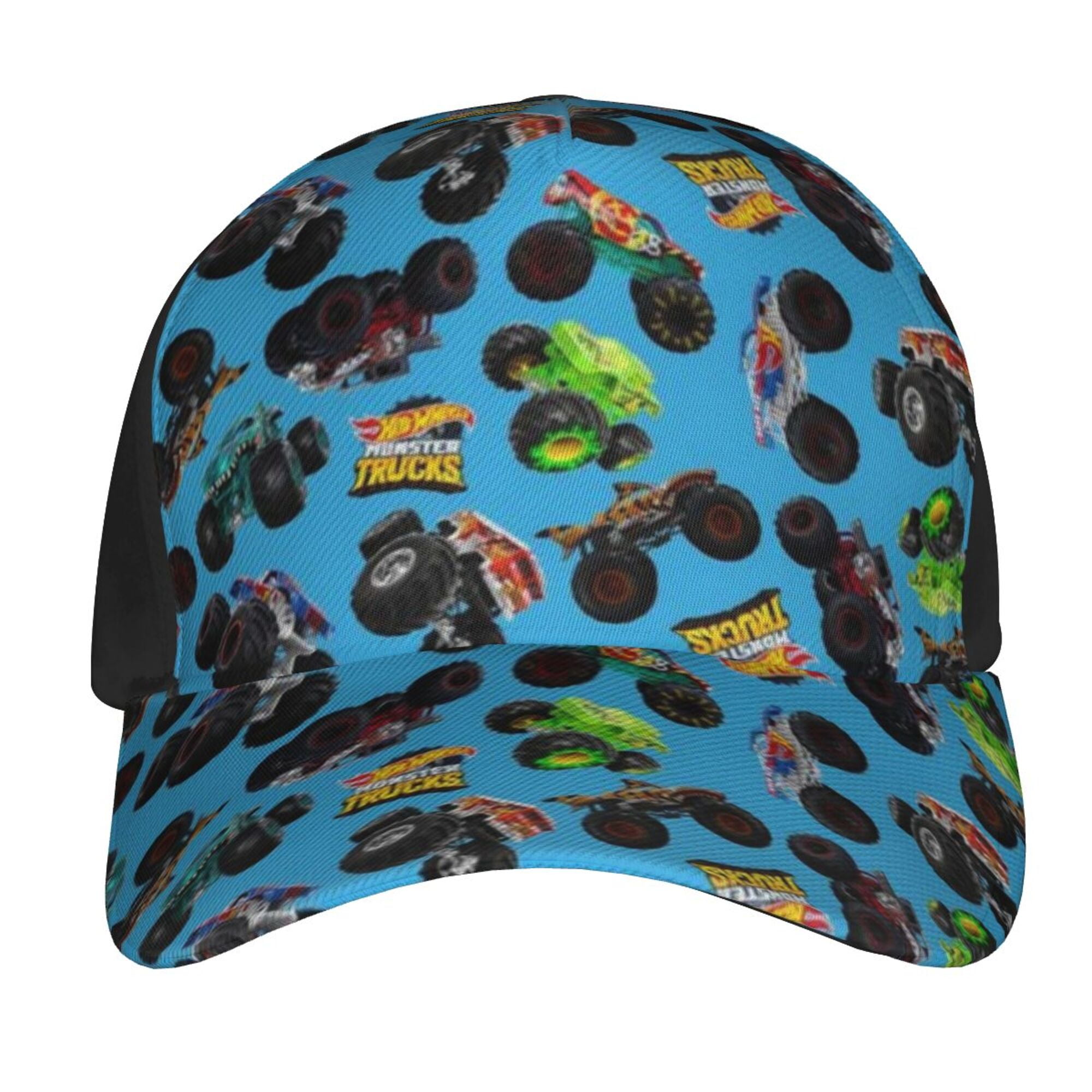 Monster Truck Jam Baseball Hat Hip Hop Caps Sun Hat Outdoor Trucker Hat ...