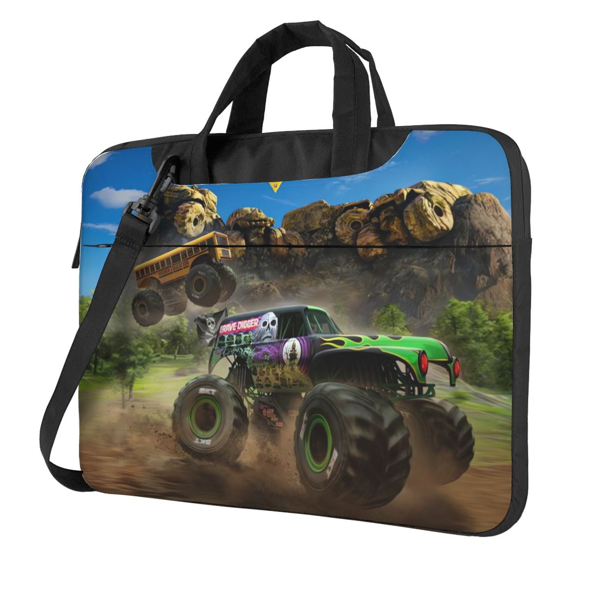Monster Truck Jam Laptop Bag Laptop Case Computer Notebook Briefcase ...