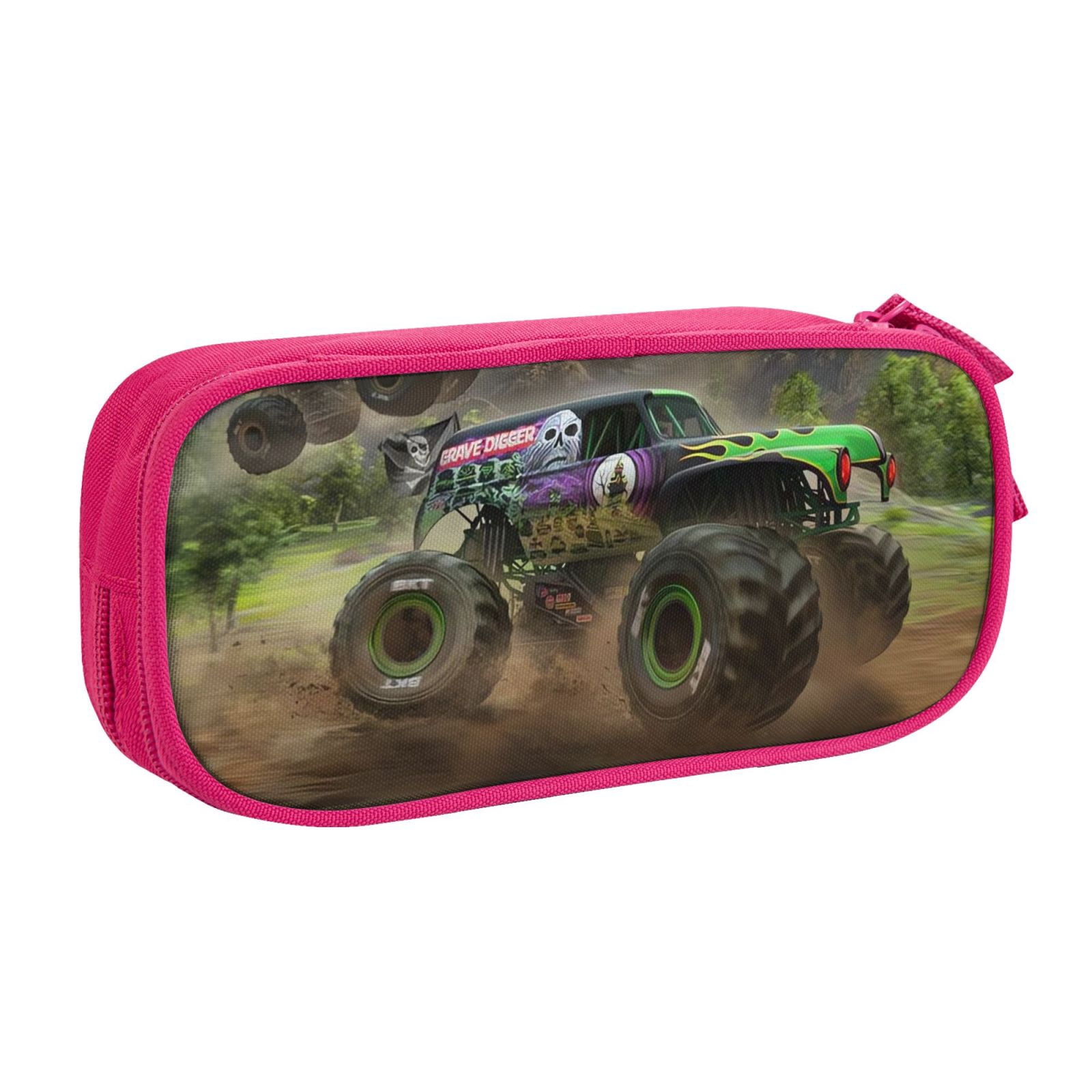 Monster Truck Jam Pencil Case, Multipurpose Pencase ,Large Capacity ...