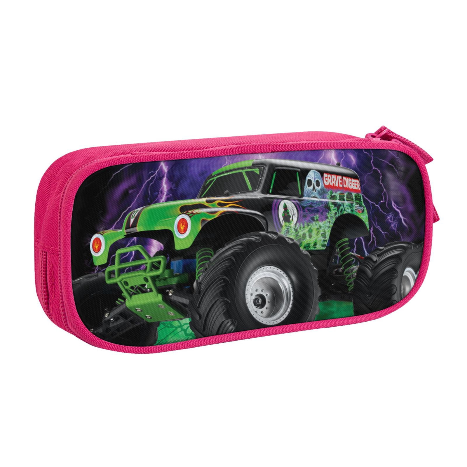 Monster Truck Jam Pencil Case, Multipurpose Pencase ,Large Capacity ...