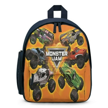 Back to School Monster Jam Dragon Red Toddler Backpack - Walmart.com