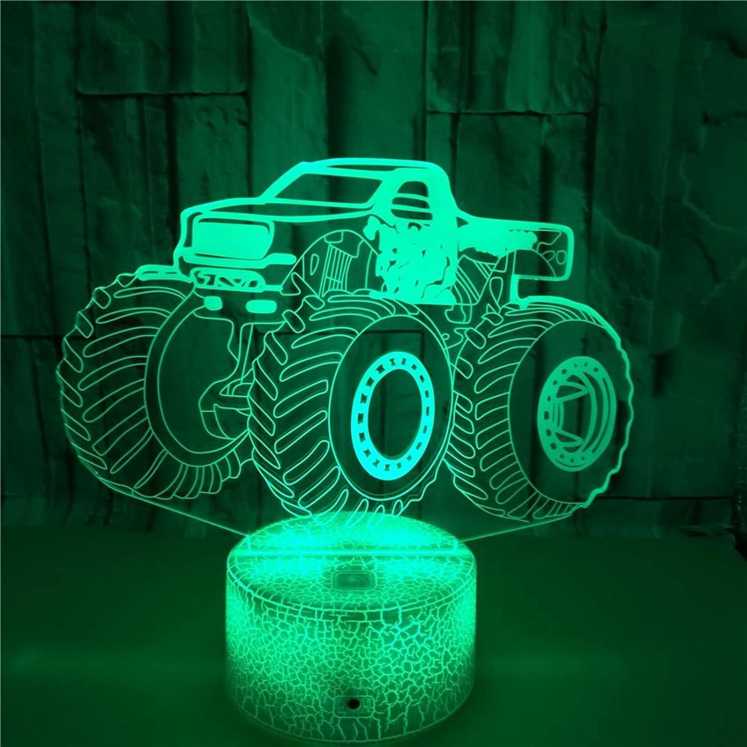 Monster Truck Night Light for Boys Toys, Monster Truck Birthday Party ...