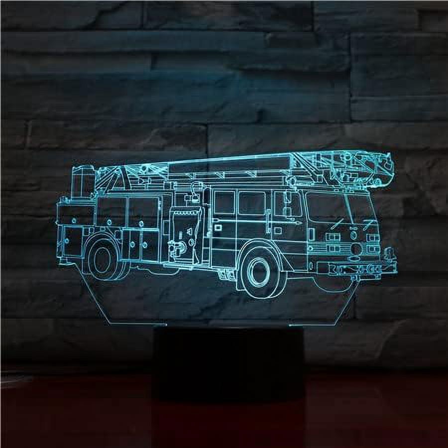 Monster Truck Night Light for Boys Toys Lamp, Monster Truck Birthday ...