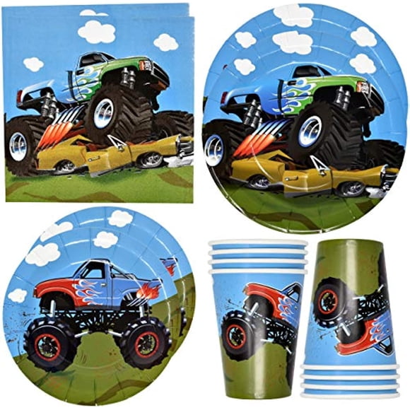 Monster Jam Party Supplies in Party & Occasions - Walmart.com