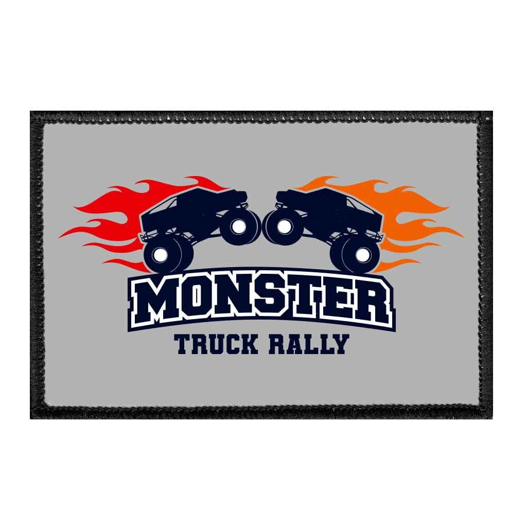 Monster Truck Rally - Removable Patch - Walmart.com
