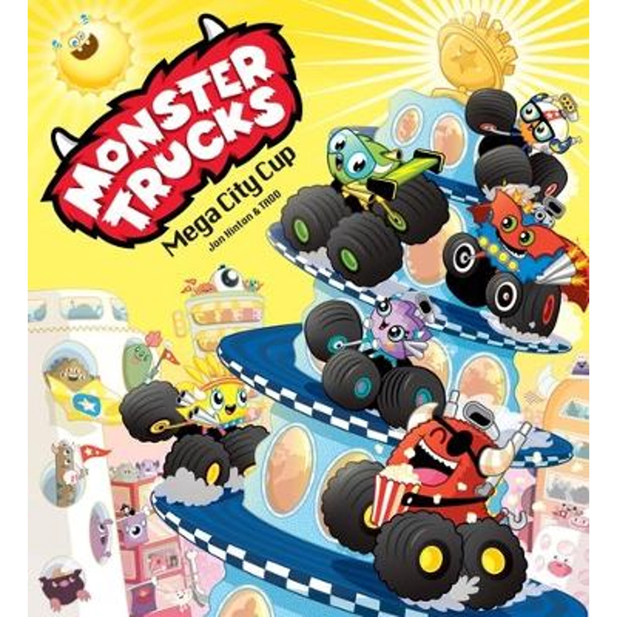 Pre-Owned Monster Trucks: Mega City Cup (Paperback) by Jon Hinton ...