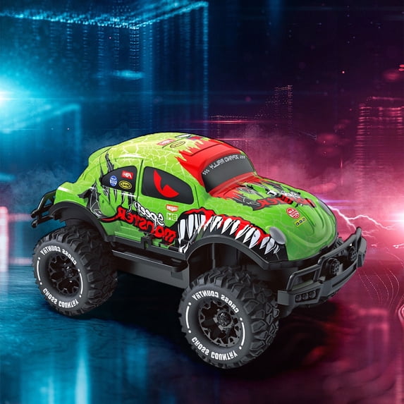 Monster Trucks Remote Control Car,1:20 Scale,All-Terrain Capabilities ...
