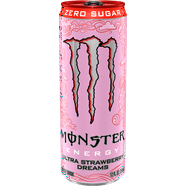 Monster Energy Ultra VP, Red, White, Blue, 16 fl oz, Raspberry & Berry ...