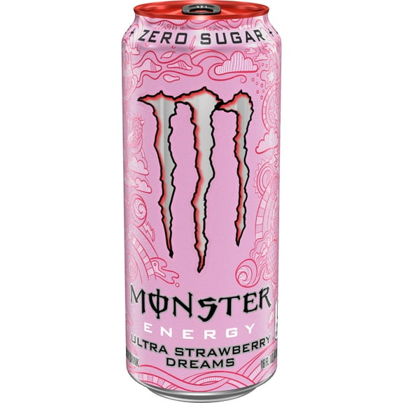 Monster Energy Ultra Rosa Zero Sugar Drink, 16 fl oz - Walmart.com