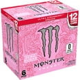 Monster Ultra Strawberry Dreams, Sugar Free Energy Drink, 12 fl oz, 6 ...