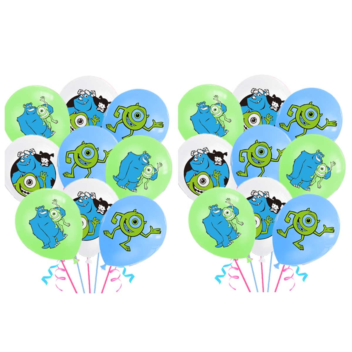 Monster University Balloons Party Supplies Birthday Favors Decorations ...