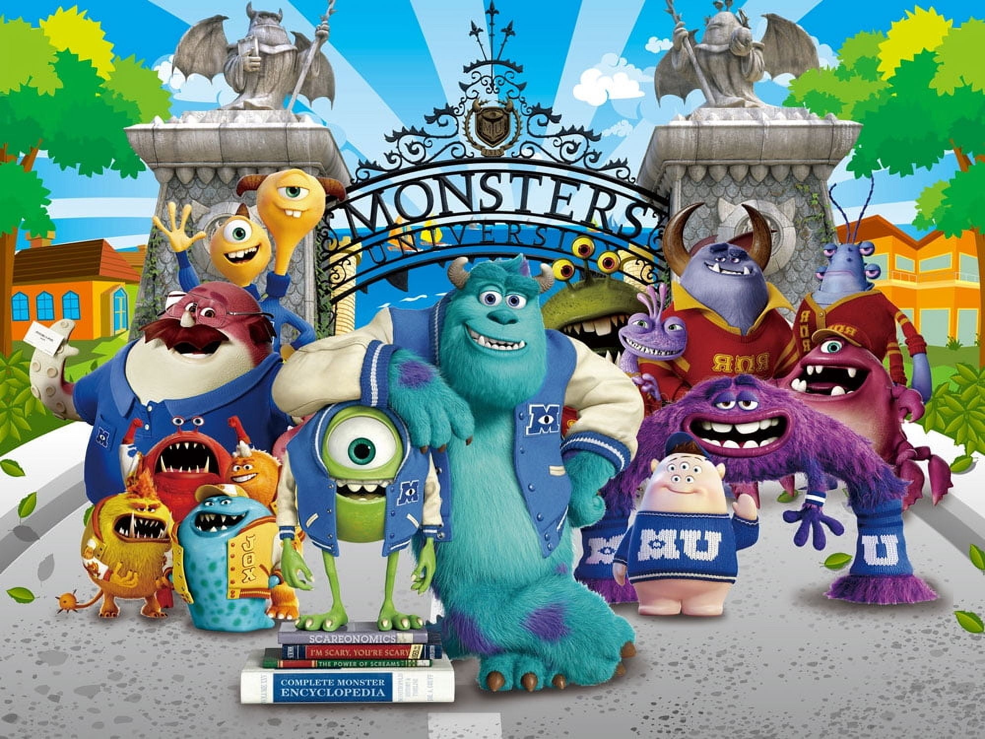 Monster University Inc Backdrop Banner Party Supplies Poster Movie ...