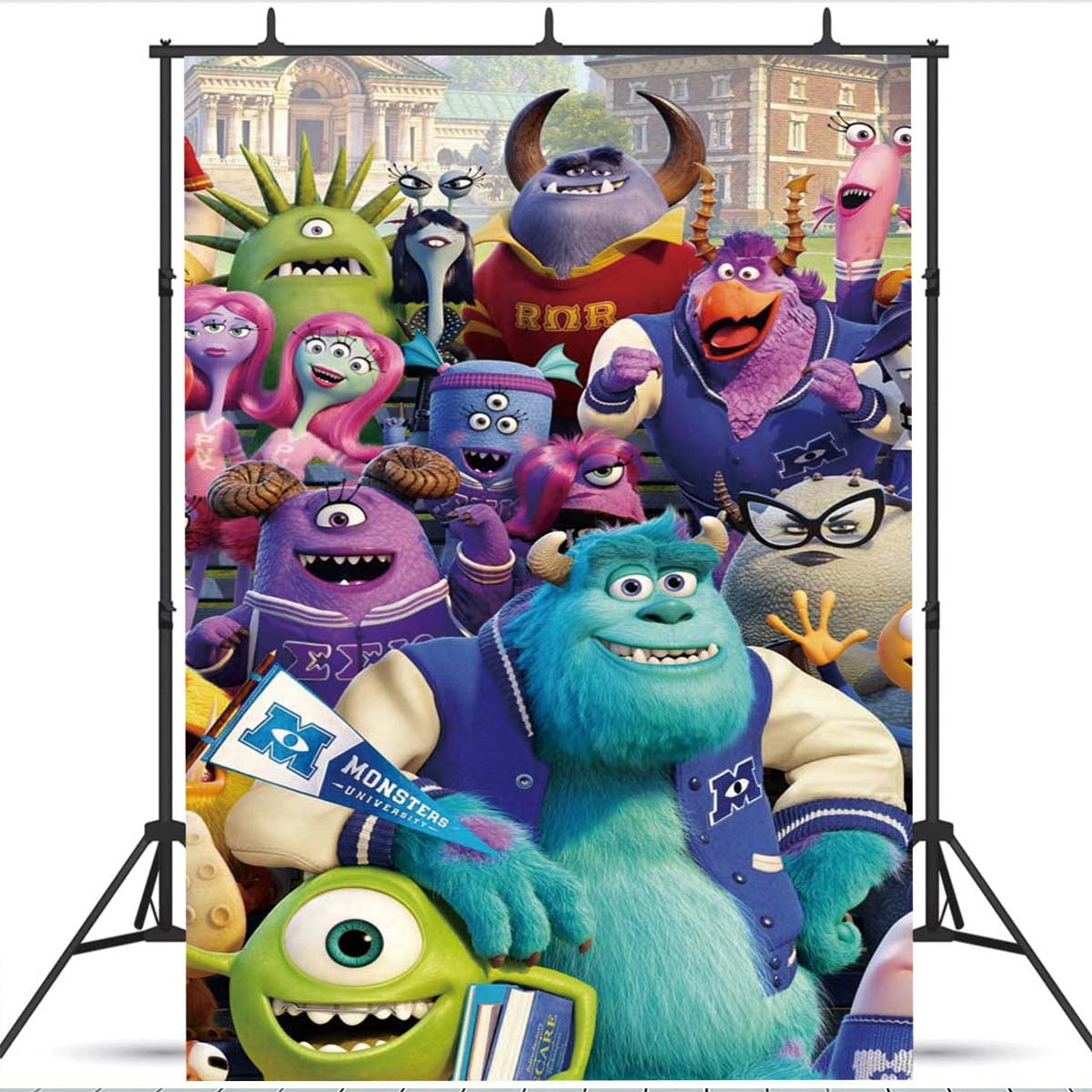 Monster University Taspestry Wall Decor Birthday Banner Backdrop ...