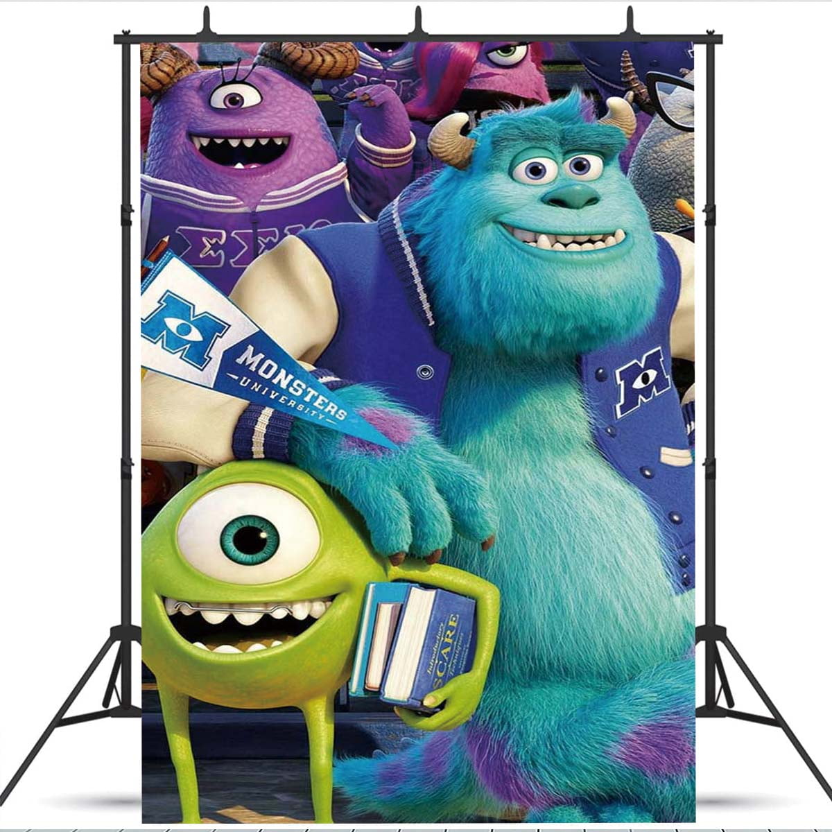 Monster University school Taspestry Wall Decor Background Backdrop ...