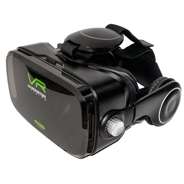 Monster Vision VR Audio Headset with Integrated Headphones - Walmart.com