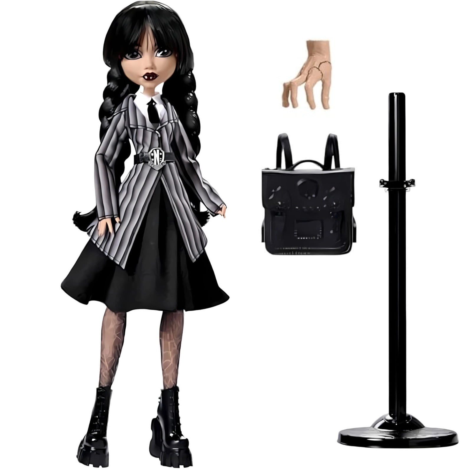 Monster Wednesday Doll and Accessories Addams Family Dolls Collectible ...