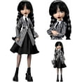 Monster Wednesday Doll and Accessories, Addams Family Dolls Collectible ...