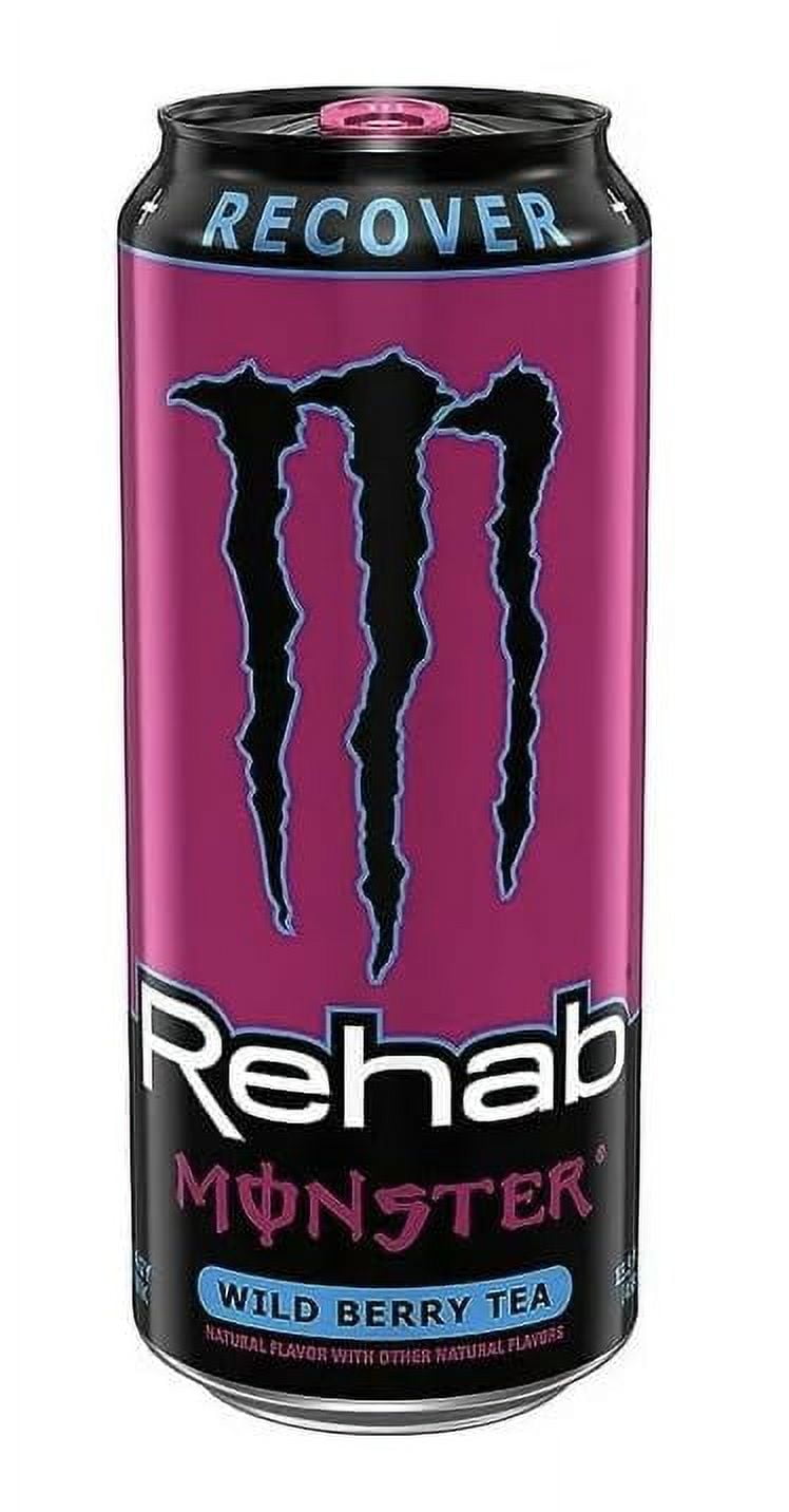 Monster Wild Berry Tea Energy, 15 Oz Cans - 16 Pack - Walmart.com