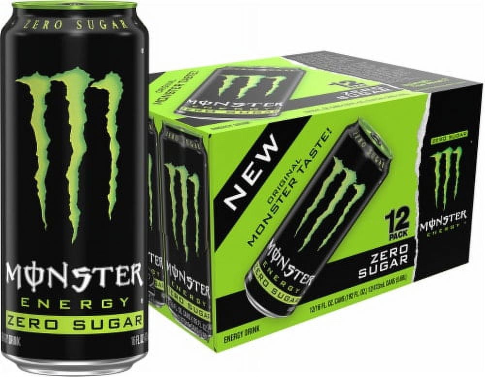 Monster Zero Sugar Energy Drink Multipack Cans - Walmart.com