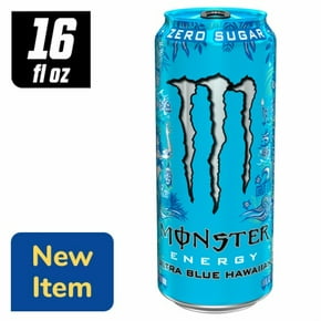 Ultra Blue Hawaiian Monster Flavor Beverages