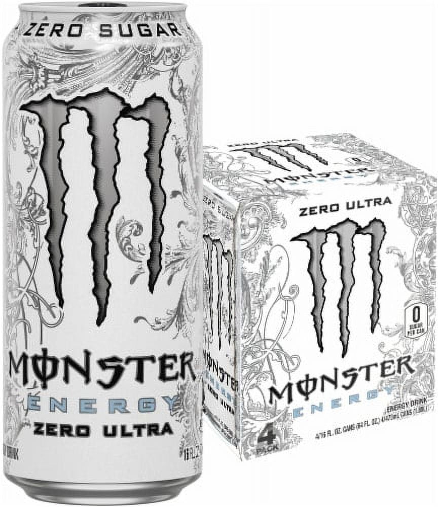 Monster Zero Sugar Zero Ultra Energy Drink Multipack Cans - Walmart.com