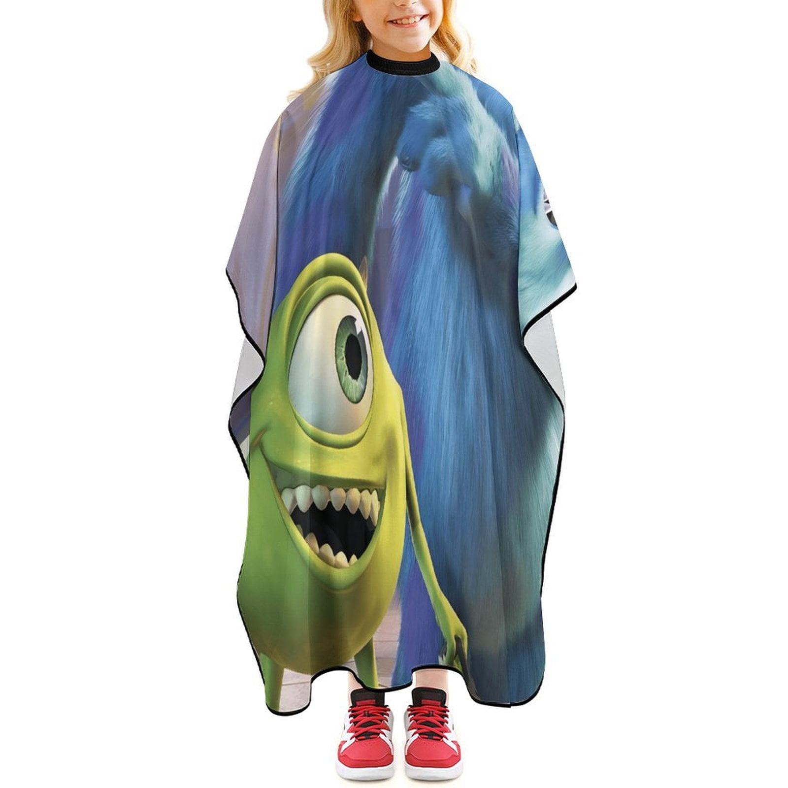 Monster at Work Cartoon Anime Kids Barber Cape Professional Salon ...
