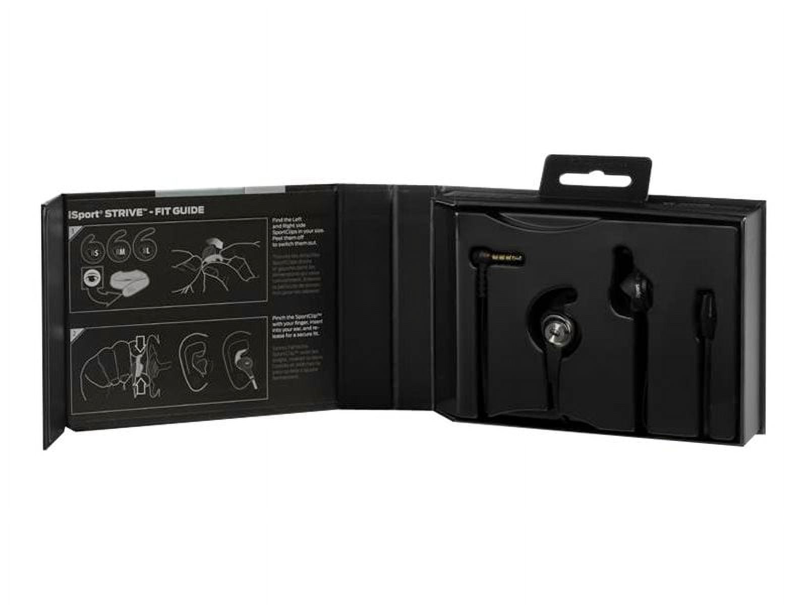 Monster iSport Strive - Earphones with mic - in-ear - wired - noise ...