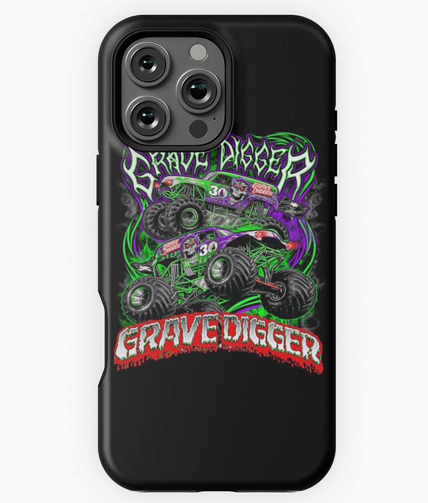 Monster jam grave digger monster truck art fans M14433 Phone case for ...