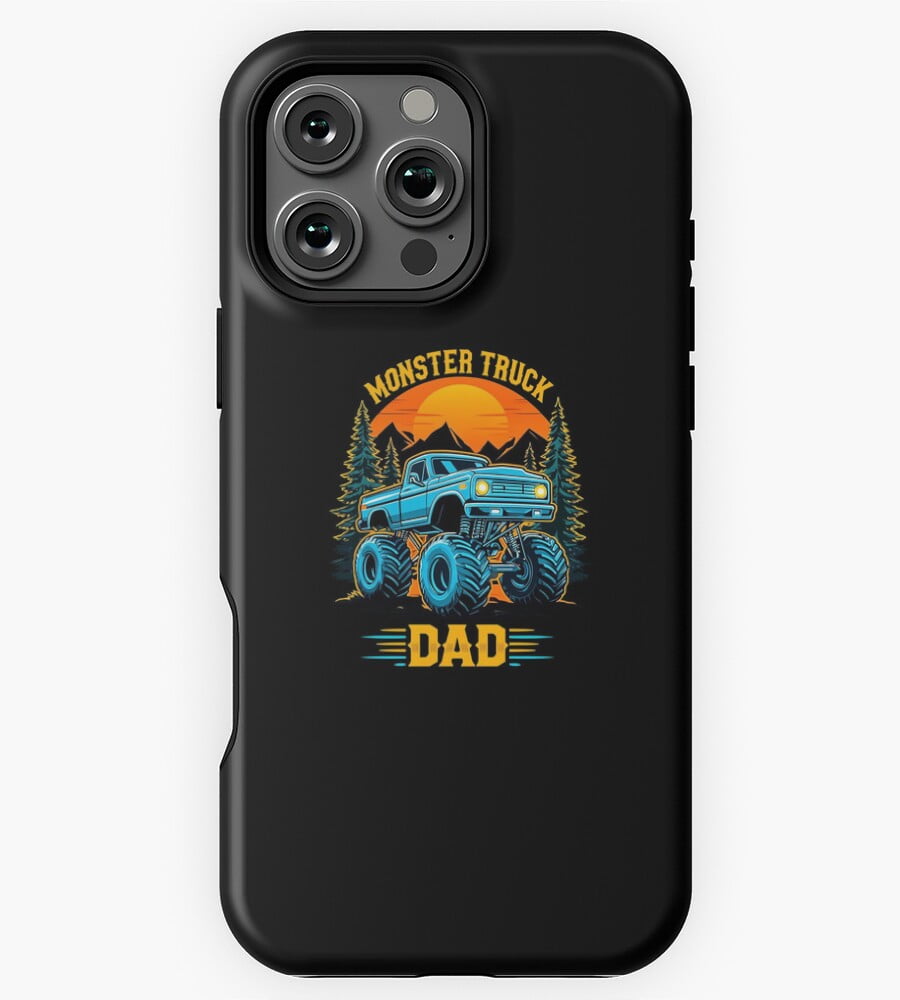 Monster truck DAD GA8441 Phone Case for iPhone 11 to 17 Pro Max ...