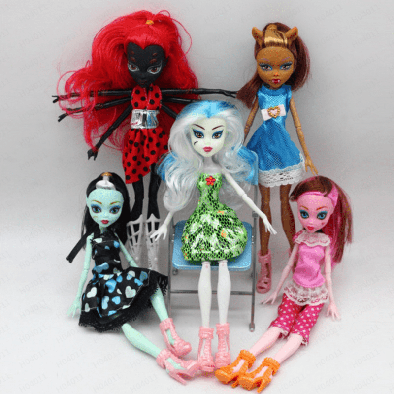 MonsterHigh Dolls Set, Monster Scary Sweet Doll, Monsters Doll Toys ...