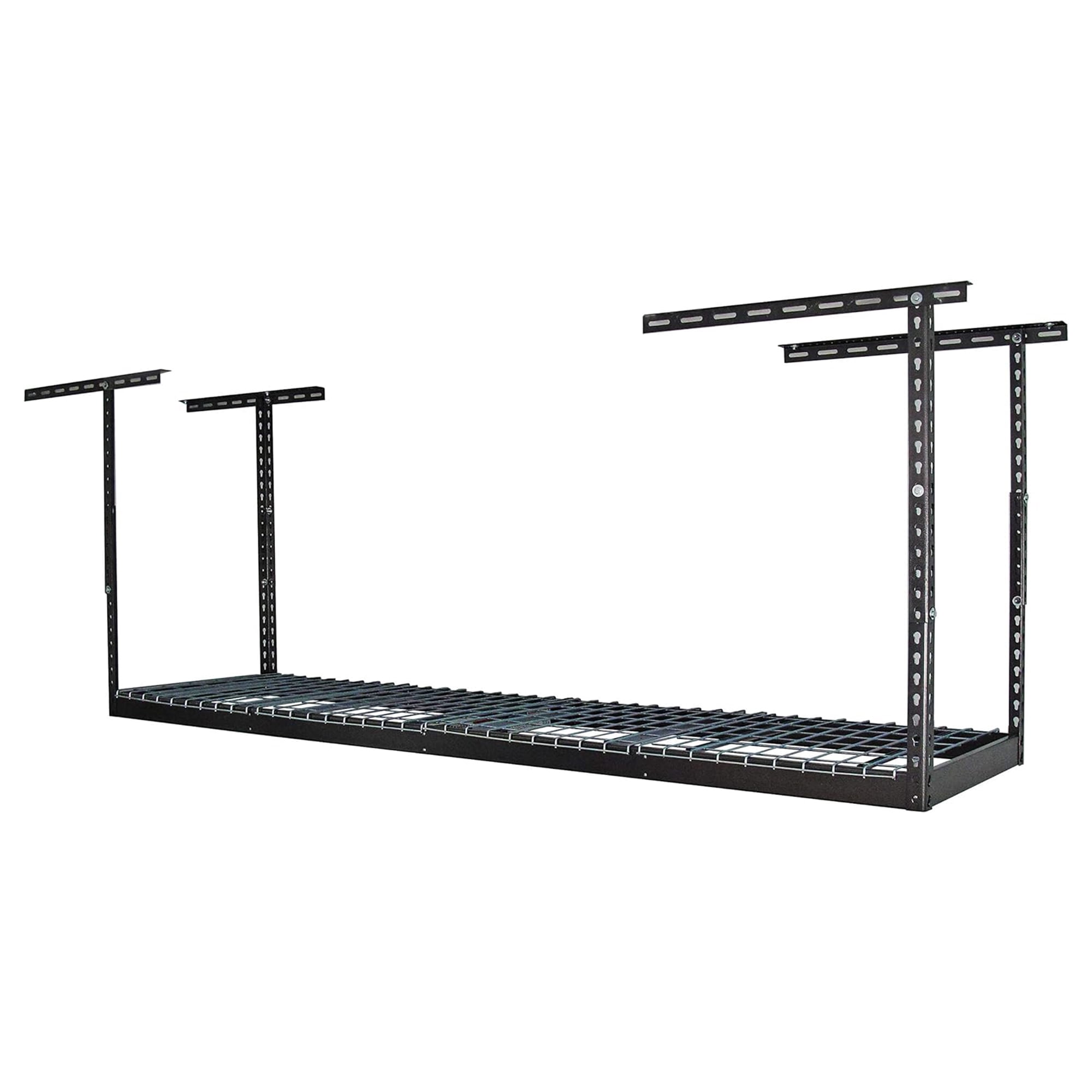 "MonsterRax 2x8 Overhead Garage Ceiling Storage Rack - Hammertone, 18 ...