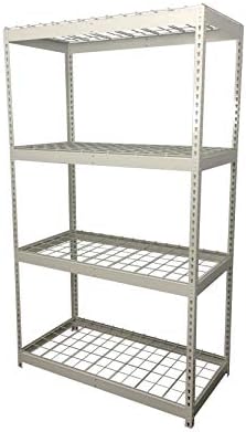 MonsterRax 24" x 48" x 84"Garage Shelving - Hammertone Bolted Shelving ...