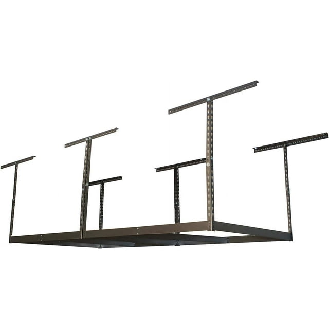 MonsterRax 4x8 Overhead Garage Storage Rack Frame Kit - Hanging Storage ...