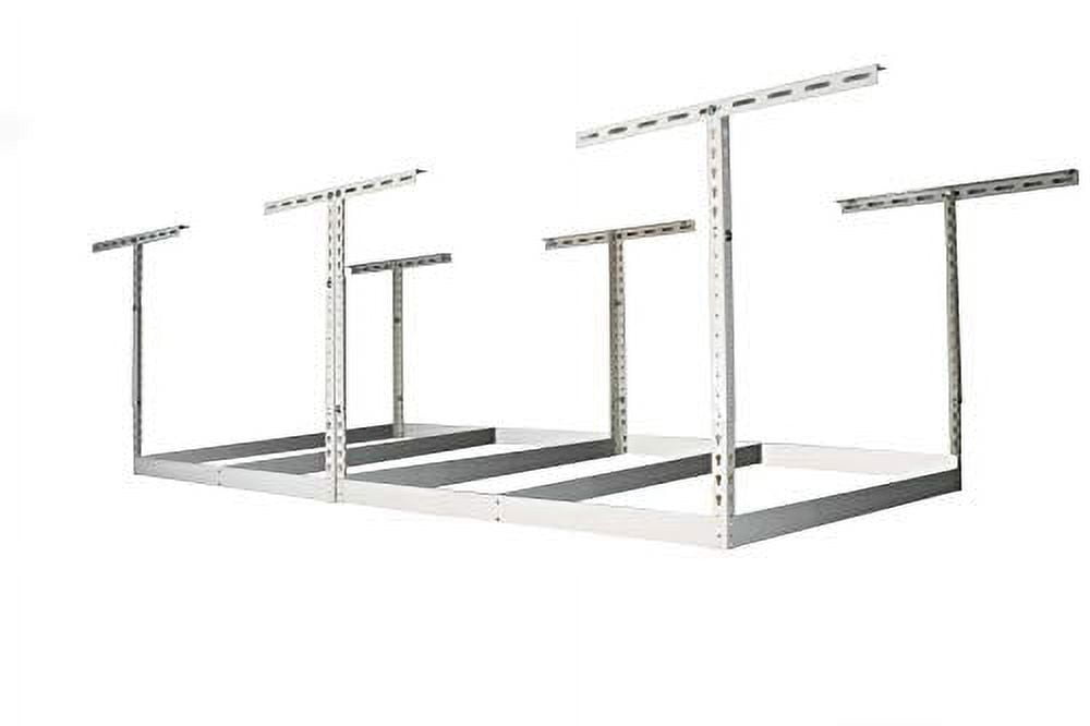 MonsterRax 4x8 Overhead Garage Storage Rack Frame Kit - Hanging Storage ...