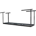 MonsterRax Overhead Garage Storage Rack 2x8, Ceiling Mounted Shelving ...