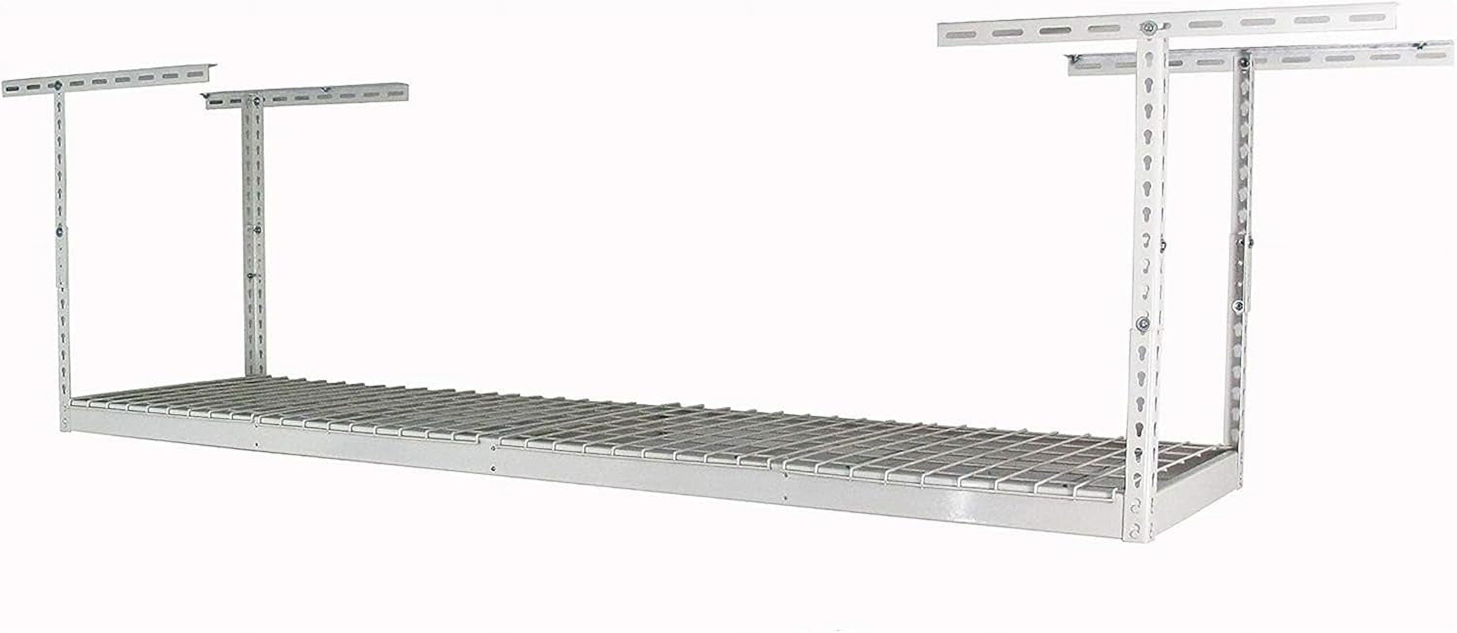 MonsterRax Overhead Garage Storage Rack 2x8, Ceiling Mounted Shelving ...