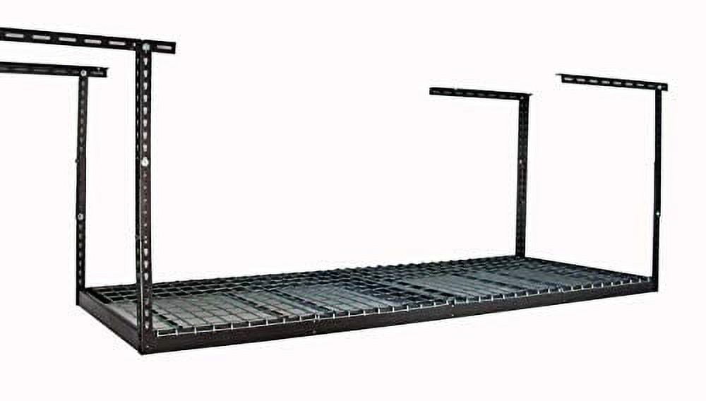 MonsterRax Overhead Garage Storage Rack, 3x8 Heavy Duty Steel, Ceiling ...