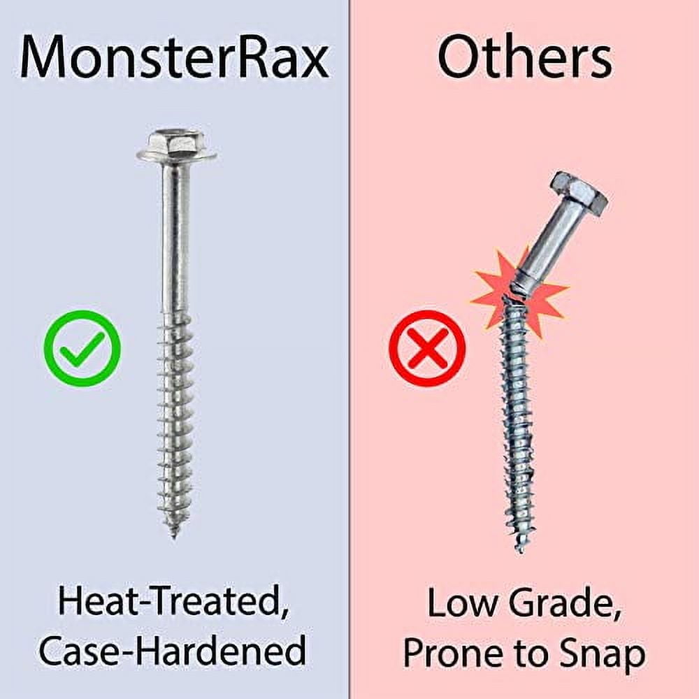 MonsterRax Overhead Garage Storage Racks 4x6, Ceiling Mounted Shelving ...