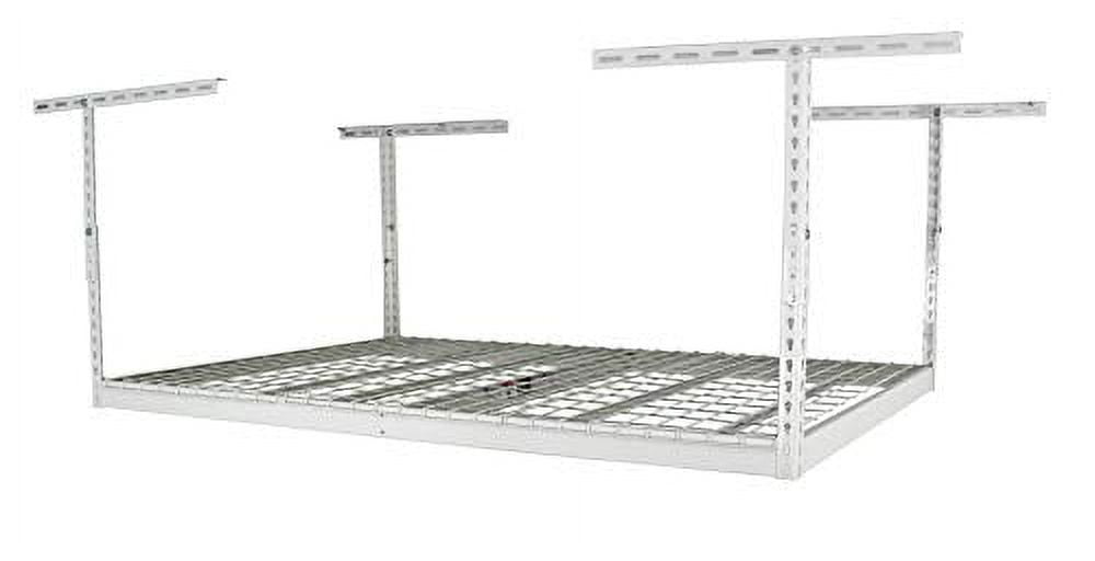 MonsterRax Overhead Garage Storage Racks 4x6, Ceiling Mounted Shelving ...