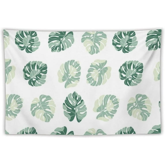 Monstera Leaves-pattern Tapestry Wall HD Pattern Tapestry Wall Hanging ...