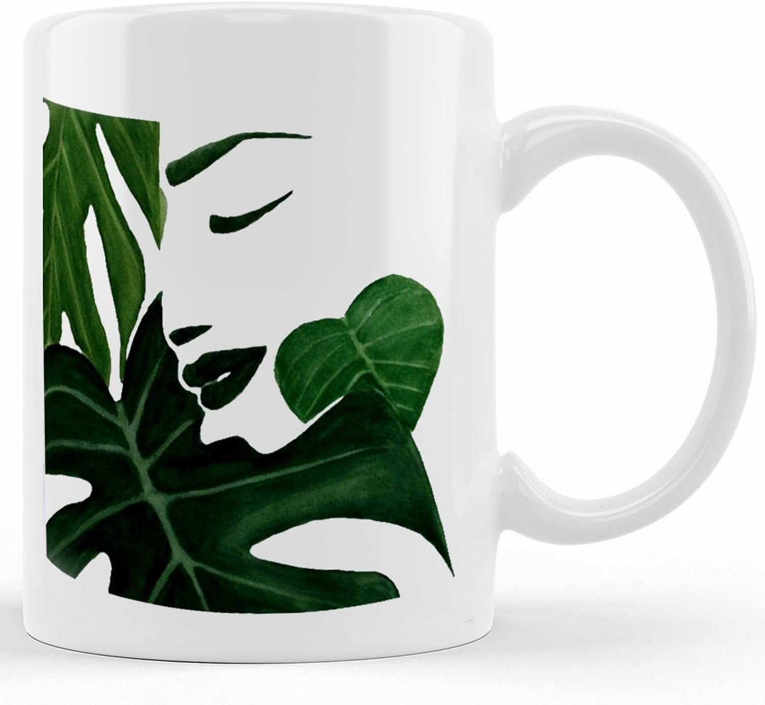 Monstera Mug, Cheese Plant Mug, Watercolour Mug, Plant Lover Gift ...